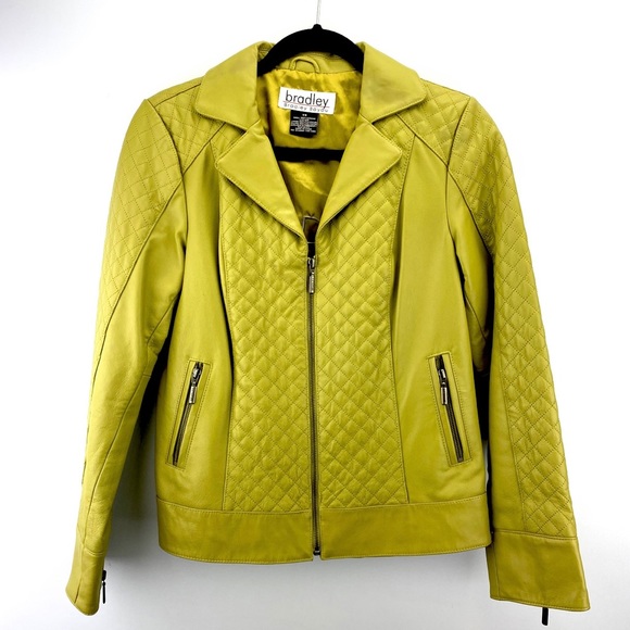 Bradley Bayou | Jackets & Coats | Bradley Bayou Lime Green Quilted ...